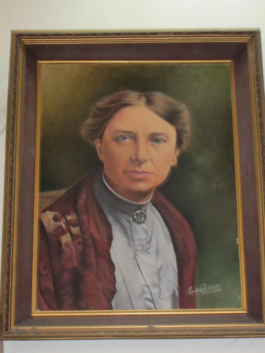 Edith Brown Picture in Chapel – Friends of Ludhiana UK